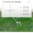 FDW 10'x10'Outdoor Canopy Party Wedding Tent Garden Gazebo Pavilion ...