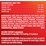 Pup-Peroni Mix Stix Real Bacon + Egg Flavor Dog Snacks, 25-Ounce ...