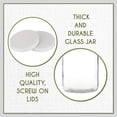1 Gallon Wide Mouth Sealed Glass Jar - Large Glass Jar for Fermentation ...