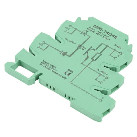 PLC Relay Module, Photoelectrical Coupling Relay Module Yellow LED ...