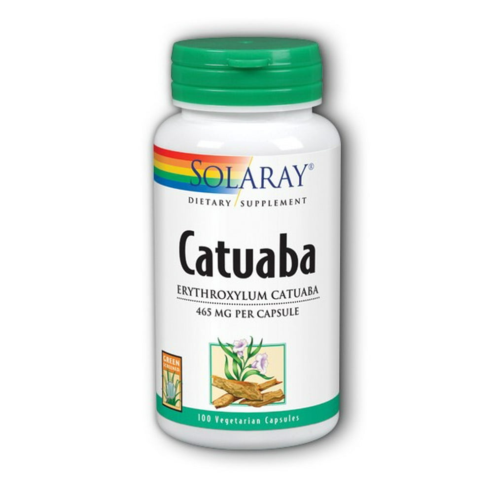 Solaray Catuaba Bark Extract 465mg | Healthy Libido, Mood & Energy ...