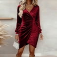 Aellinatey Women's sparkly bodycon dress with crystal sequins and ...