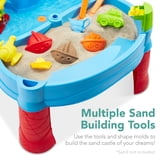 Best Choice Products Kids Sand Water Outdoor Activity Table, 27x29x17 ...