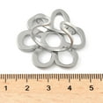 304 Stainless Steel Open Cuff Rings for Women Stainless Steel Color ...