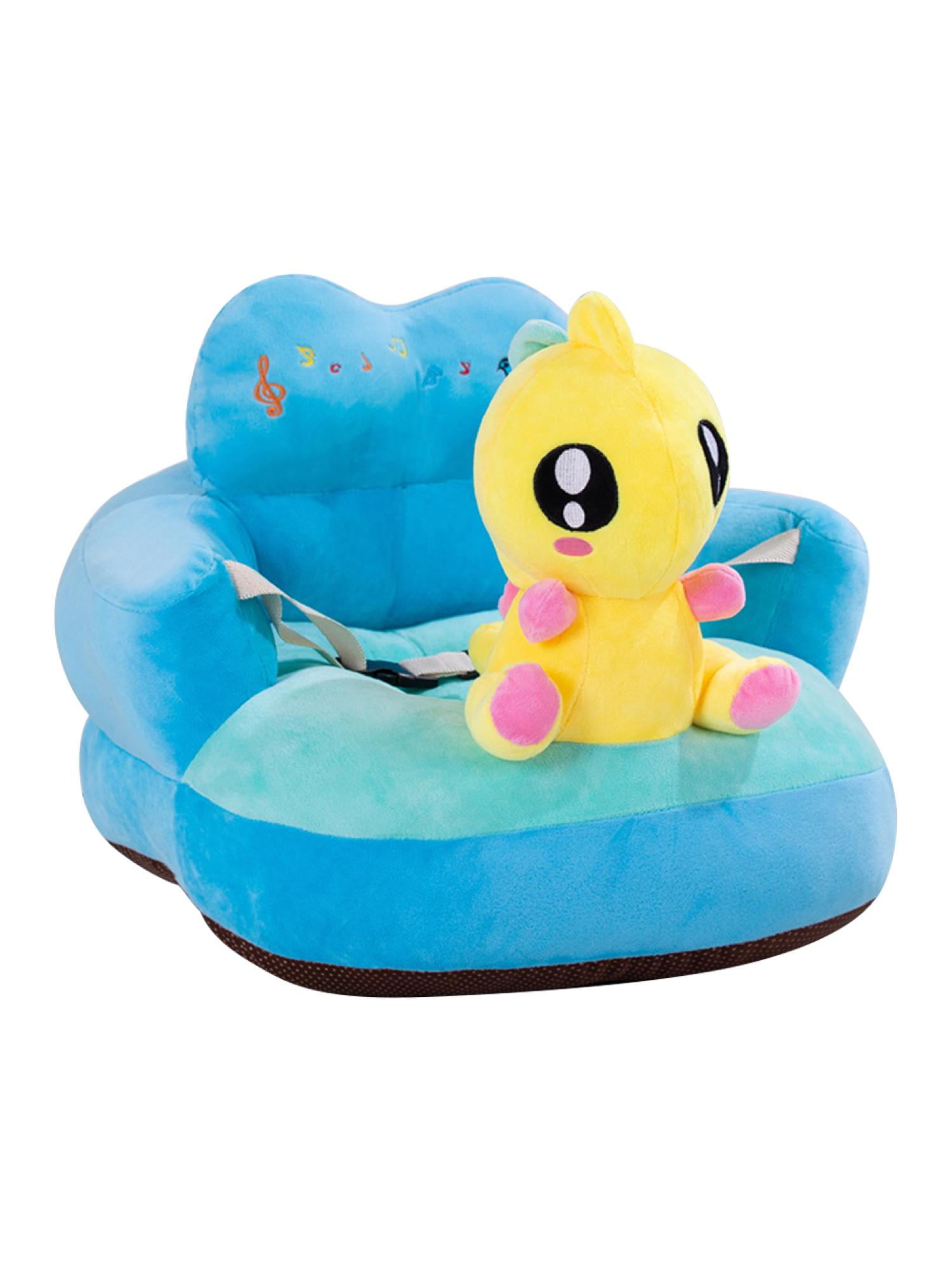 Infant Support Seat Sofa Plush Soft Animal Shaped Baby Learning Chair 3 ...