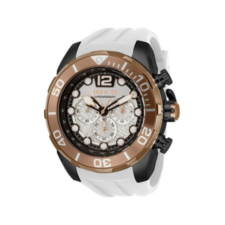 Invicta Men's 50mm PRO Diver Chronograph CAGE DIAL Black/Rose Tone ...