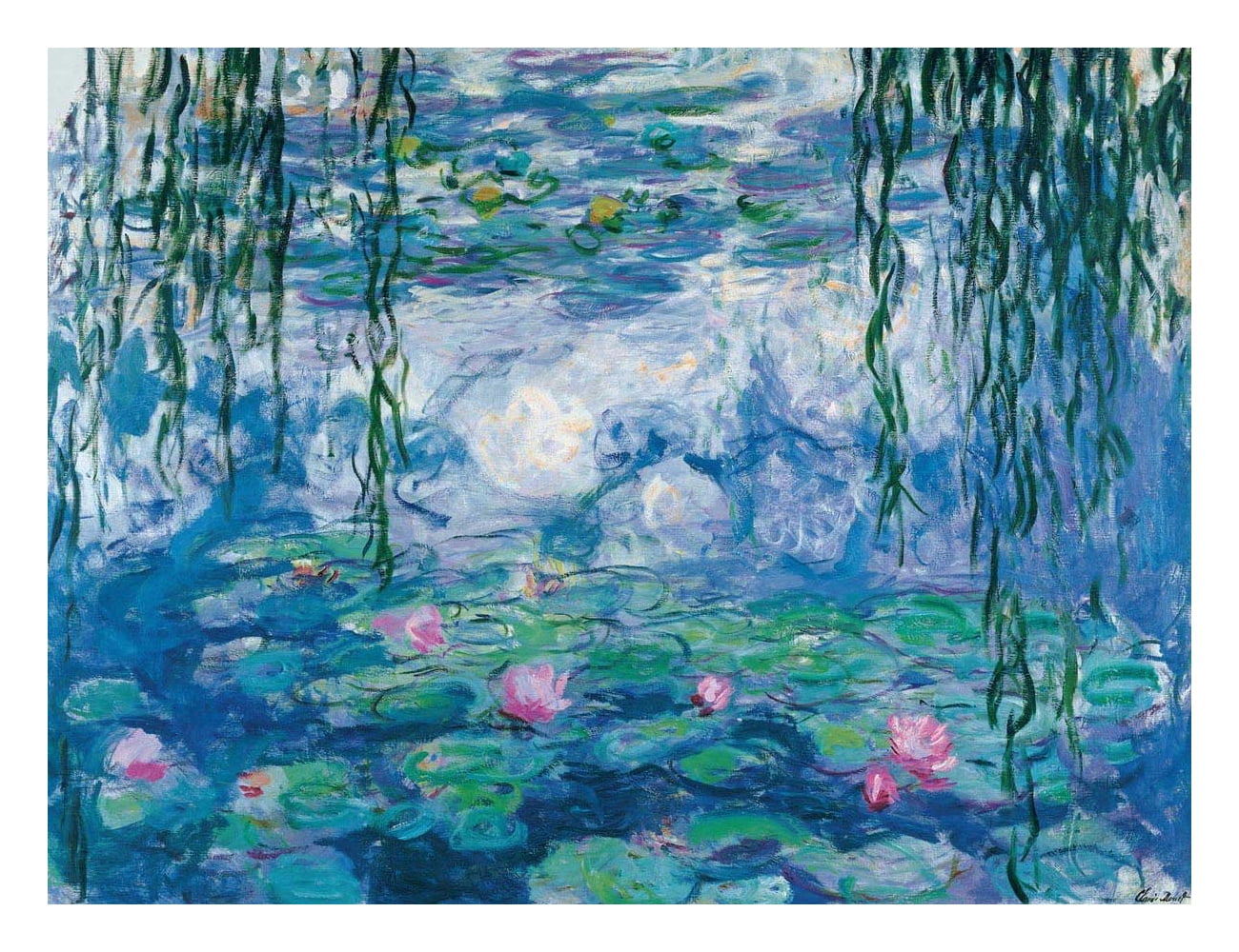 Claude Monet Art Reproduction Monet Water Lilies Paintings Giclee ...