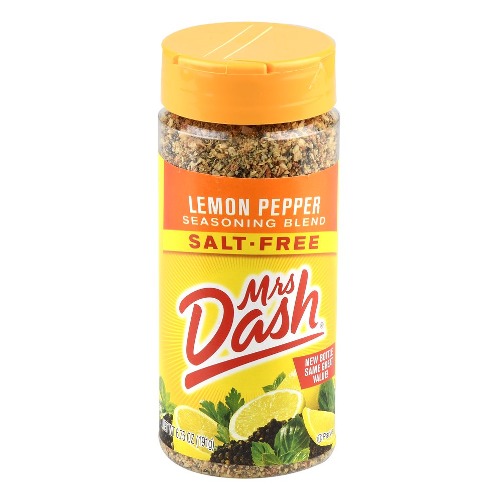 Mrs. Dash Mrs Dash Lemon Pepper, 6.75 Oz - Walmart.com - Walmart.com