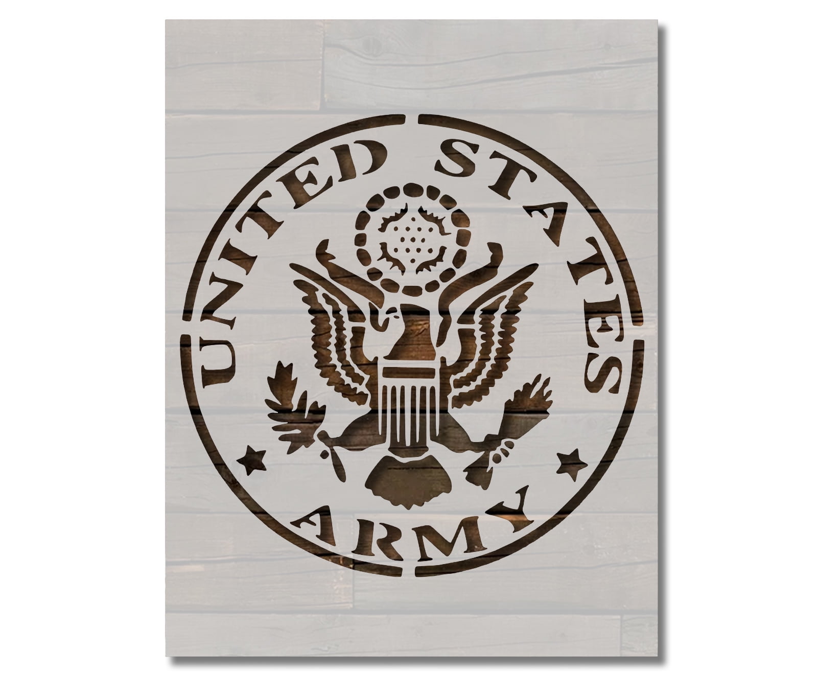 US United States Army Stencil Template Reusable 8.5 x 11 for Painting ...