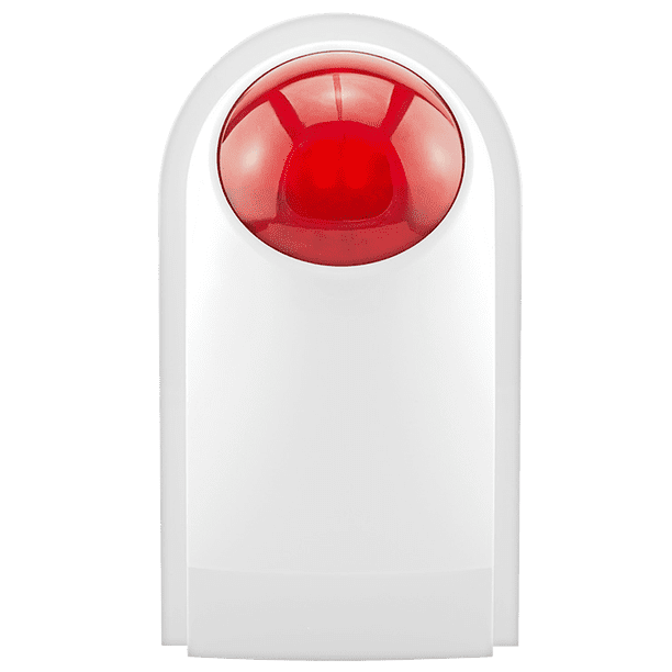 Strobe Siren Panic Alarm Button Siren Alarm with Light for Home Caring ...