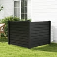 "Costway Outdoor Air Conditioner & Trash Unit Privacy Screen Panel Kit ...