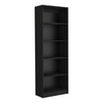 Xukmct 4 Open Shelves Bookcase Book Dispaly Rack Bookcase for Home ...