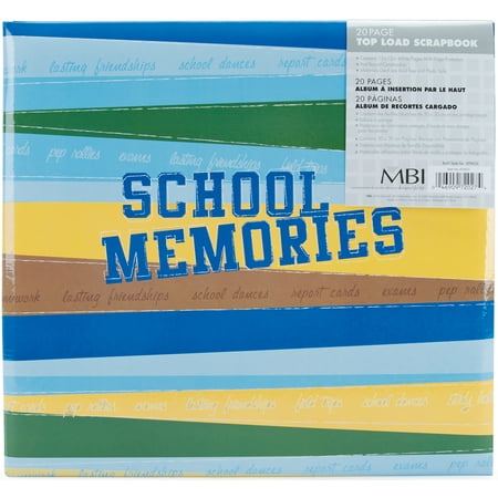 MBI School Memories Post Bound Album 12"X12"-Multi Color - Walmart.ca