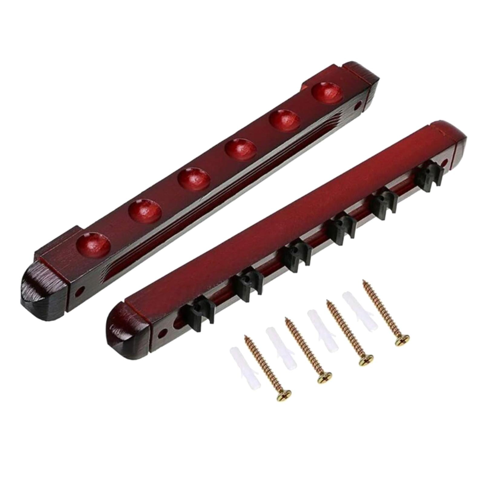 Click here for Lipstore Pool Stick Mount Wooden Billiard Cue Rack... prices