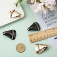4Pcs 2 Colors Iron Toe Cap Covers Toe Protectors for Pointed Toe High ...