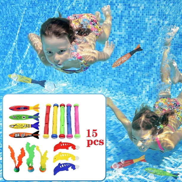 Snorda Diving Underwater Swimming Colorful Pool Sink RingTraining Under ...