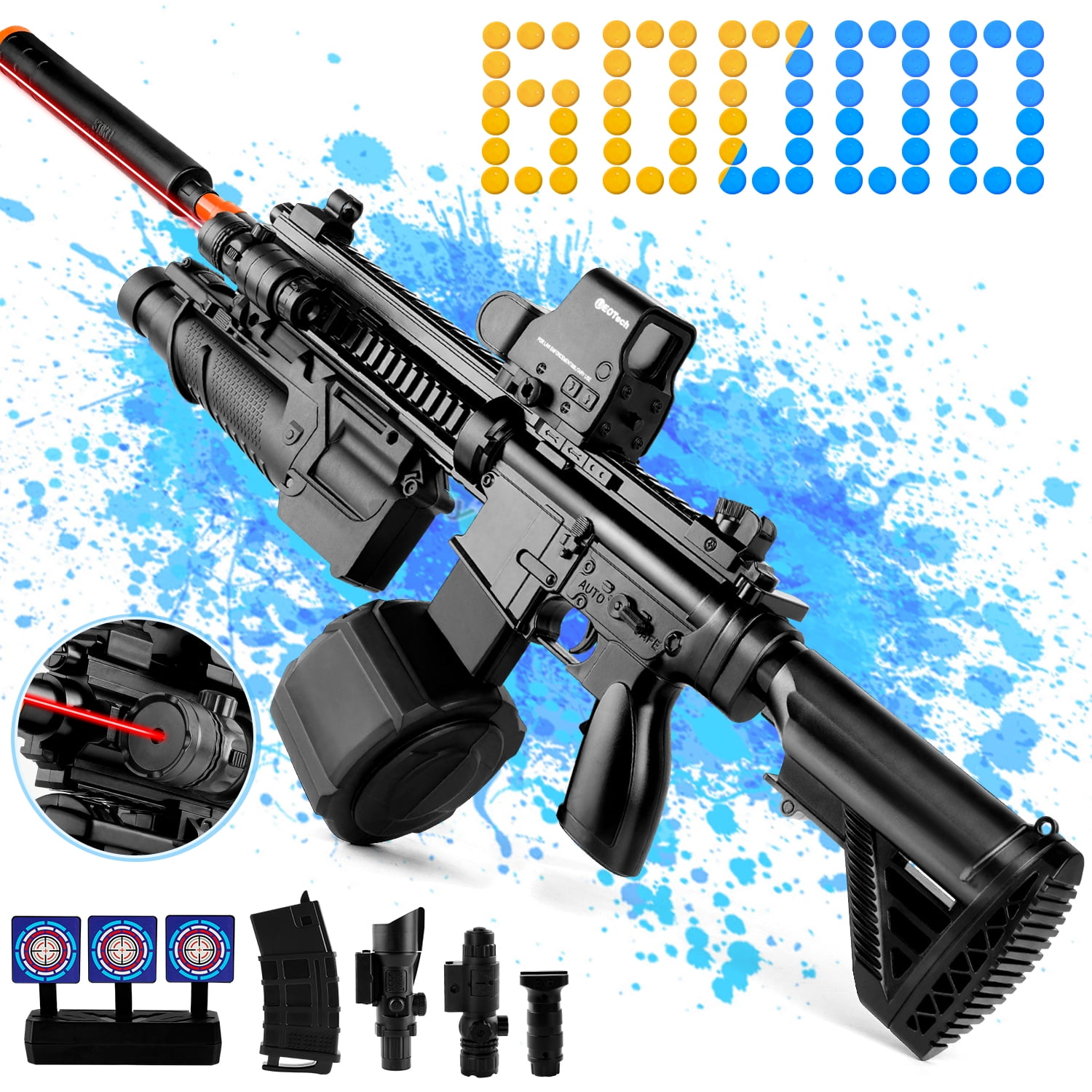 Pistola De Hidrogel M416 Rifle Lanzador De Gel Automática | Bodega Aurrera en línea