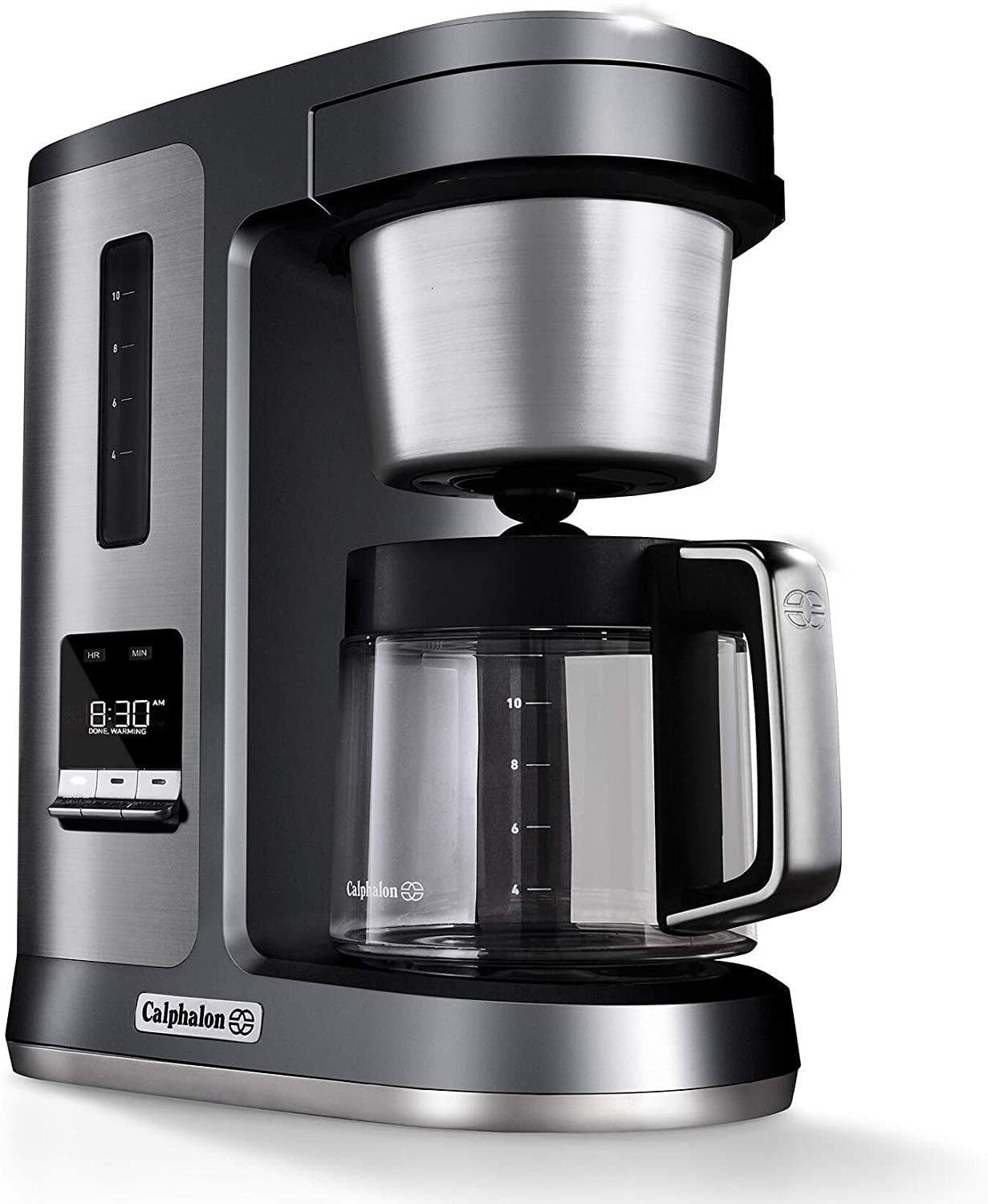 Calphalon Perfect-Brew 10-Cup Coffee Maker, LCD screen, Precise brewing ...