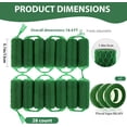 28 Pcs Floral Foam Garland 18.4ft Flower Sponge Blocks Kit, Absorption ...