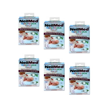 NeilMed Baby Naspira Nasal-Oral Aspirator Replacement Filters, 30 count ...