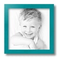 ArtToFrames 10" x 10" Aqua Picture Frame, 10x10 inch Green Wood Poster ...