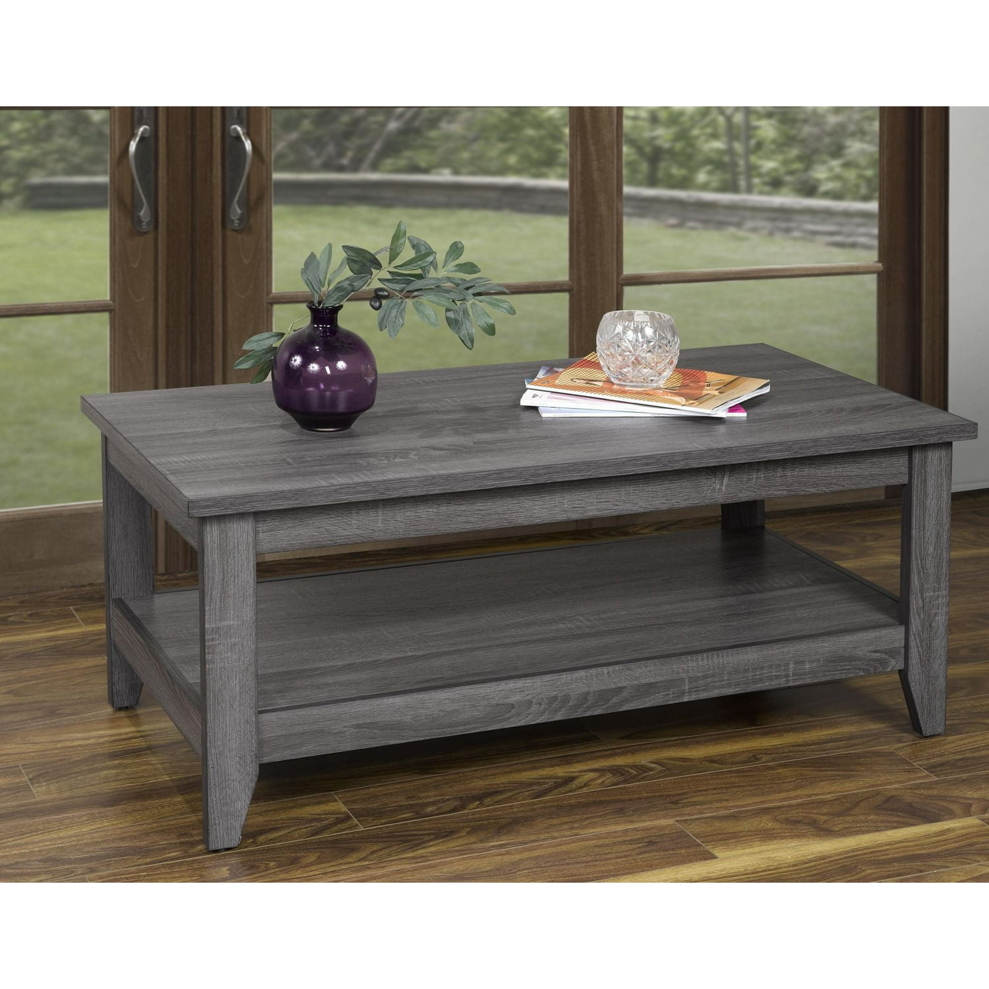 Click here for K-Living Agatha Mdf Coffee Table In Tallisa Oak Fi... prices