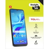 Straight Talk TCL 4X 5G Mobile Phone, 64GB, Black- Wireless Prepaid ...
