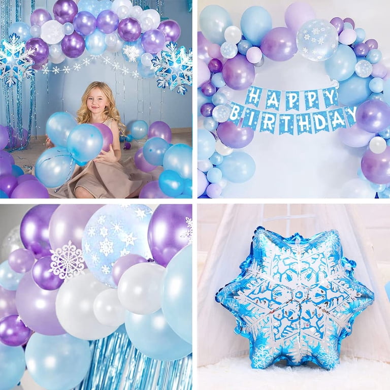 Winter Snowflake Birthday Party Ideas Winter Wonderland Snowflake