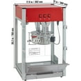 VEVOR Popcorn Popper Machine 12 Oz Countertop Popcorn Maker 1440W 80 ...