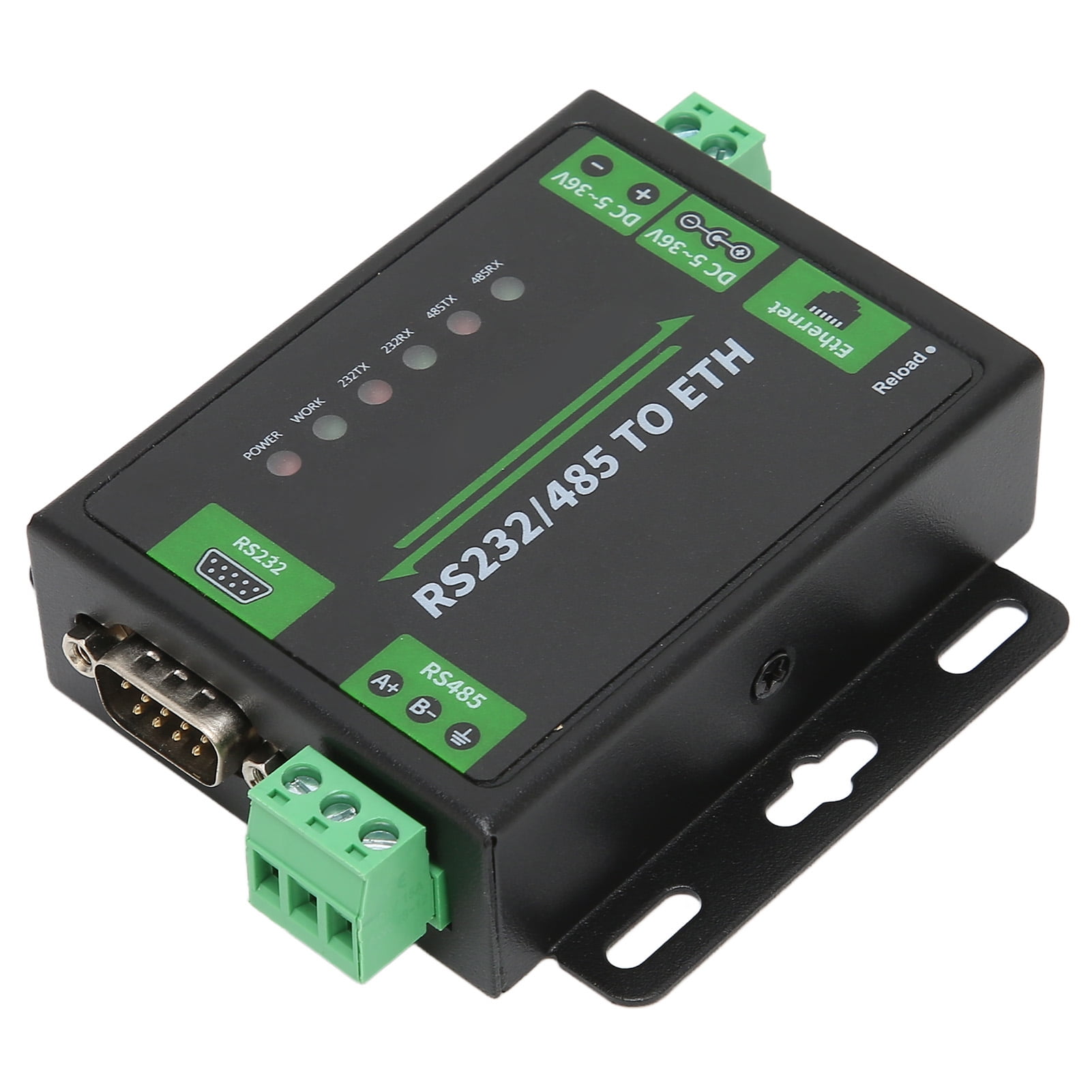 Convertidor de RS232/RS485 a Ethernet Puertos Serie Dobles RS232/485 a Módulo de Puerto de Red ...