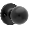 Hyper Tough Interior Passage Door Knob Matte Black Finish - Walmart.com