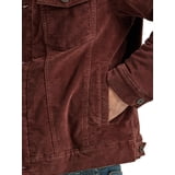 Wrangler® Men's and Big Men's Sherpa Lined Regular Fit Trucker Jacket ...