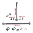 10" Dirt Bike Rear 2.50-10 Wheel Tire and Rim 12mm Bearing with Chain ...