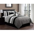 Hgmart Bedding Comforter Set Bed In A Bag 7 Piece Luxury Microfiber