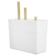 The Home Edit 3-in-1 Bathroom Plunger Bowl Brush Trash Unit with Splash Guard - Walmart.com