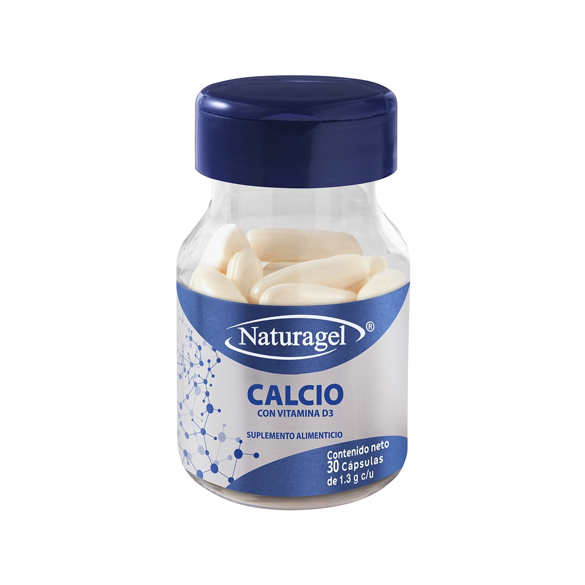 Calcio con Vitamina D3 Naturagel Suplemento Alimenticio | Bodega ...
