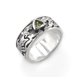 Genuine Green Moldavite Meteor Celtic Knot Dragon Sterling Silver Ring ...