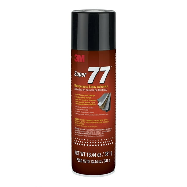 3M 86234 Super 77 Multipurpose Spray Adhesive, 13.44 fl. oz. - Walmart ...