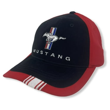 Ford Mustang Men's Official Licensed Embroidered Mustang Logo Hat Cap ...