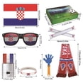 RONGH 19-Style Soccer Fan Cheering Kit, 7-in-1 Sweden National Team ...