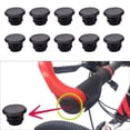 20Pcs Bicycles Handlebar Grip Plug Rubber Bicycles Handle Ends Caps ...