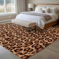 5x7 Area Rugs for Living Room, Brown Beige Non Slip Area Rugs for ...