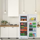 Smad Propane Refrigerator 110V/Propane Fridge up Freezer 9.3 Cu ft ...