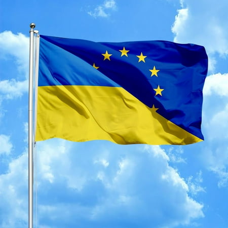 Garden Flags Ukraine Flag Ukraine Eu Flag Ukraine Flag Support Ukraine ...
