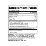 Equate Vision Formula 50+ Dietary Supplement Soft Gels for Eye Health ...