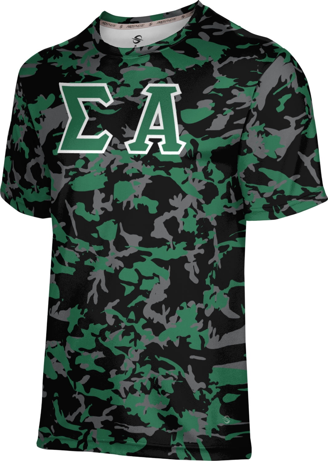 ProSphere - ProSphere Men's Sigma Alpha Camo Tech Tee - Walmart.com ...