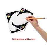 U-NO Giant UNO Card Game, 108 Oversized Cards, Family Game for 2-10 ...
