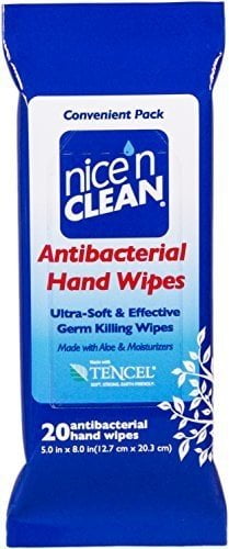 Nice n Clean Moist Wipes Pocket-pak 20ct. (1pack) by Nice 'N Clean ...