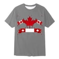 Boys Tshirts Shirts Graphic Embroidered Maple Leaf Canadian Patriotic ...