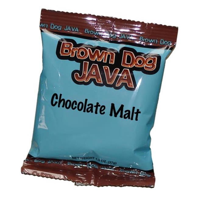 Brown Dog Java 200324 Chocolate Malt Flavored Coffee, 24 Single Pot ...